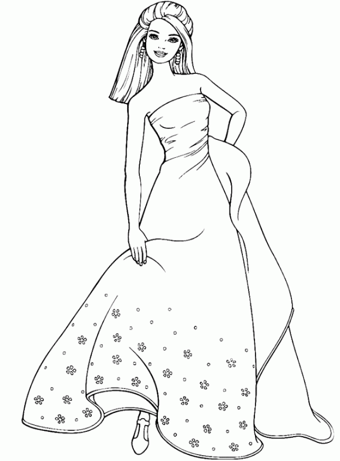 Dresses Coloring Pages Design Printable Dresses Coloring Pages Design Printable