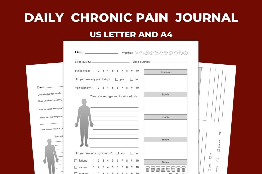 Free Printable Pain Diary Template - Design Printable