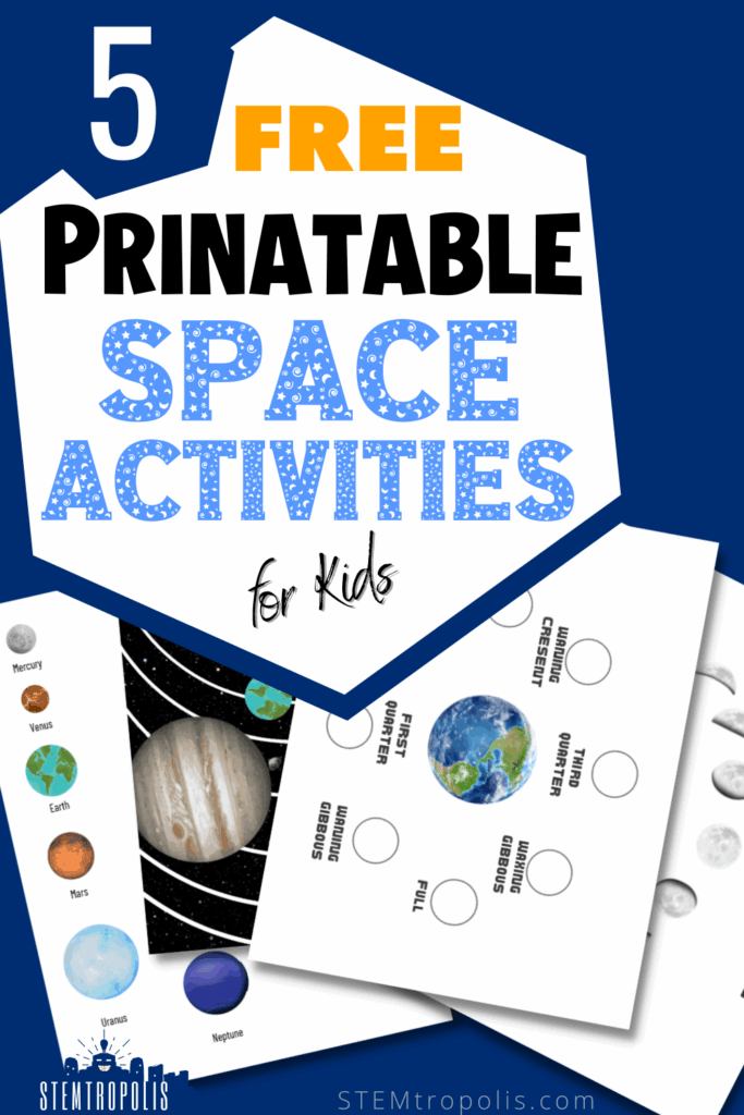 Printable Space Activities For Kids - Design Printable
