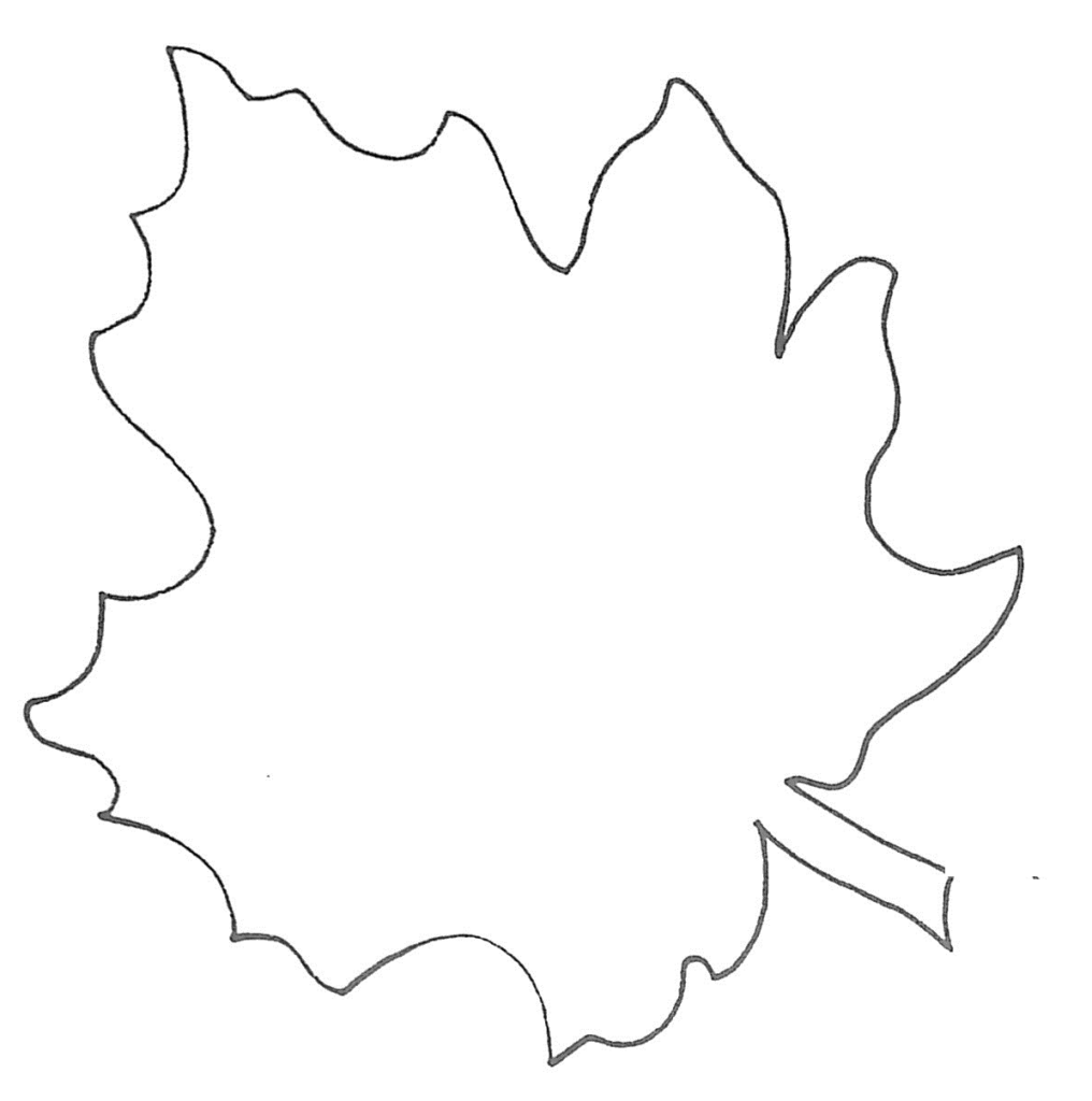 Leaf Templates Free Printables - Design Printable